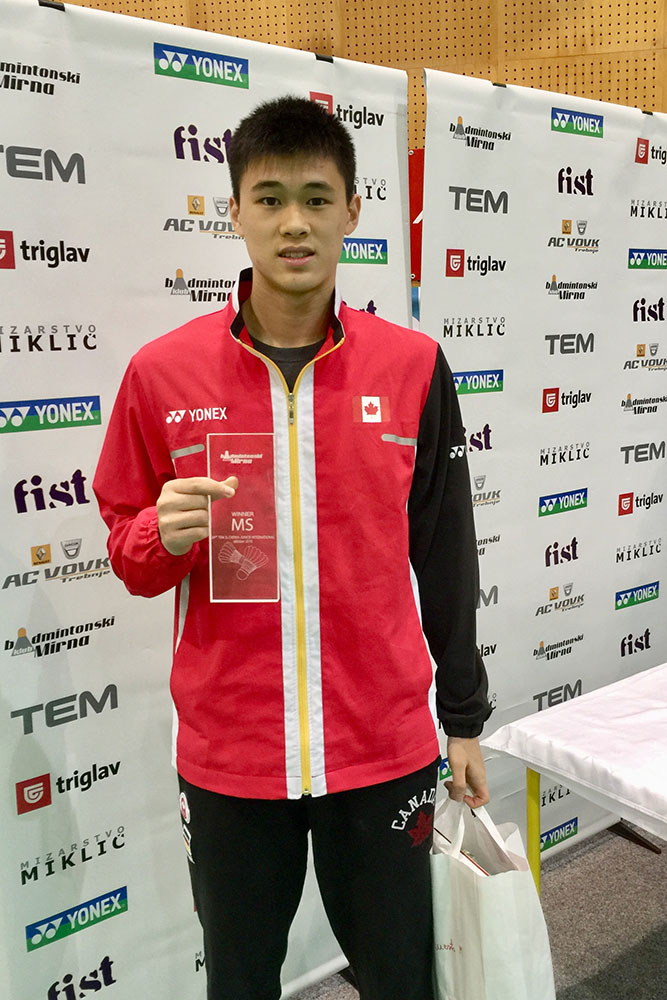 Brian Yang is Back – Badminton Pan America