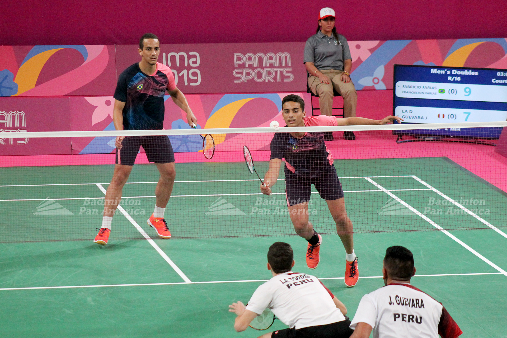 Near the Podiums – Pan Am Games 2019 – Badminton Pan America