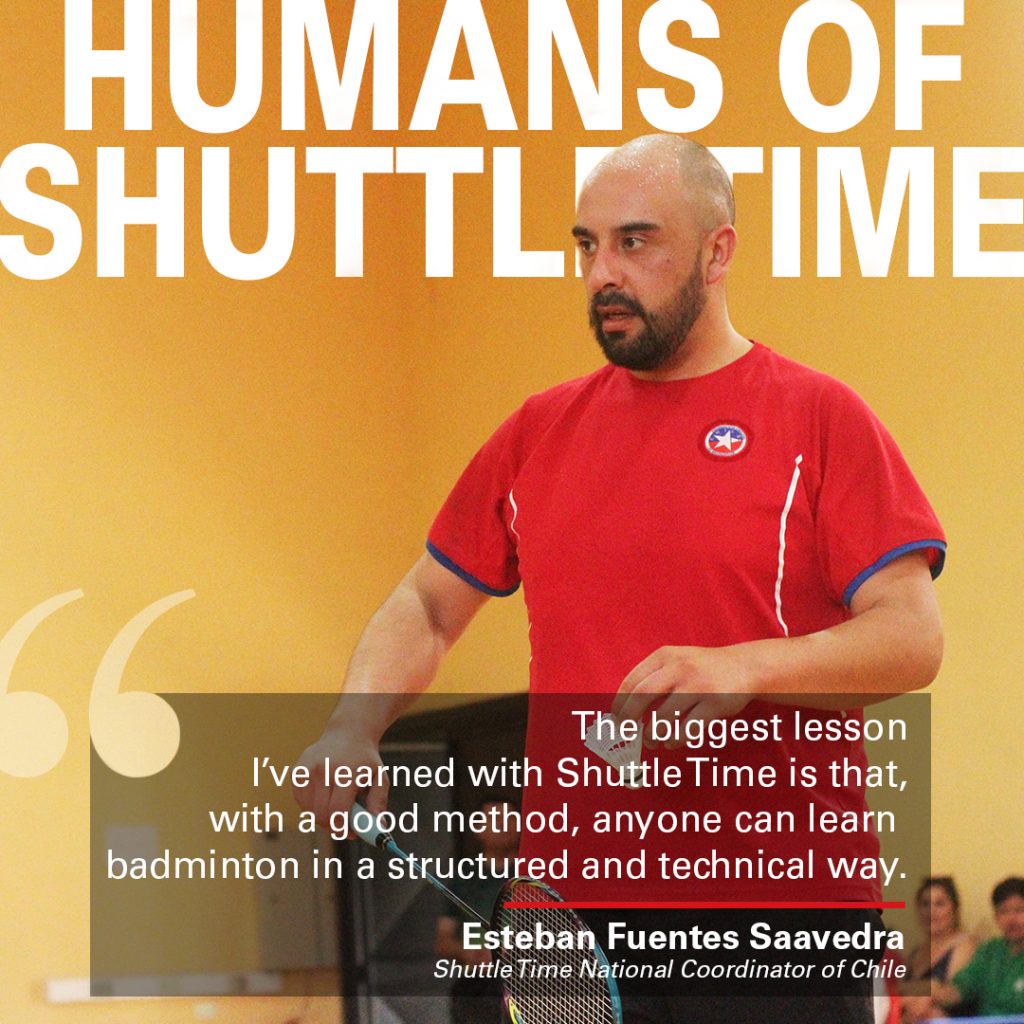 Human of Shuttle Time – Esteban Fuentes – Badminton Pan America