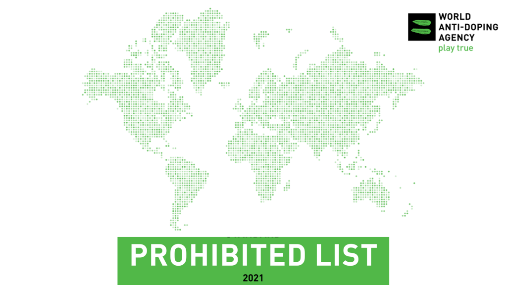 2021 Prohibited List – Badminton Pan America