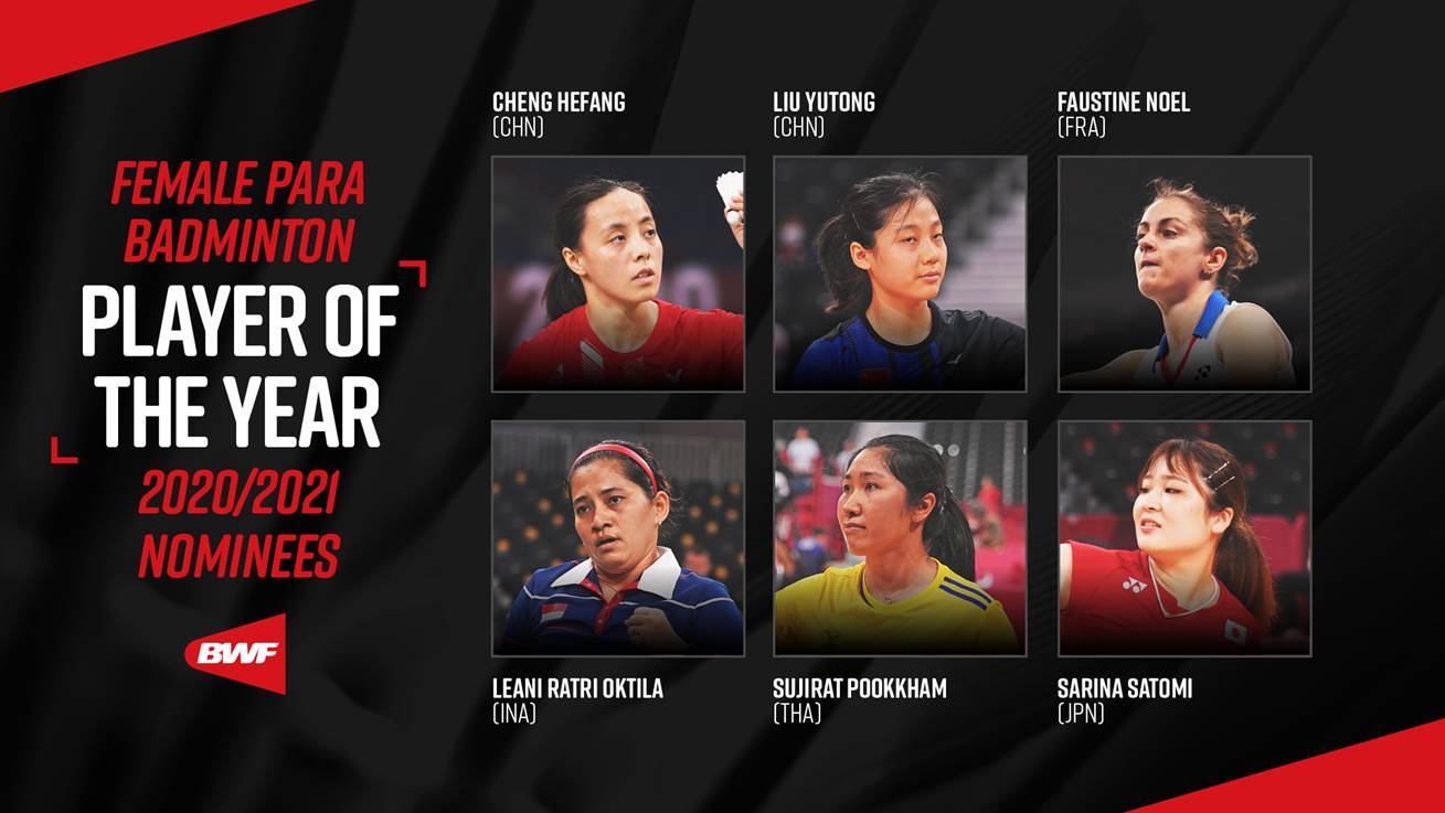 BWF PLAYER OF THE YEAR AWARDS 2020/2021 NOMINEES – Badminton Pan America