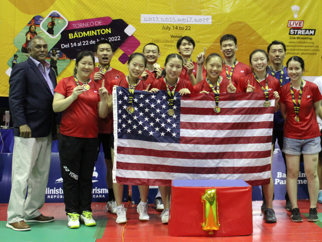 Champion Team – Pan Am Junior 2022 – Badminton Pan America