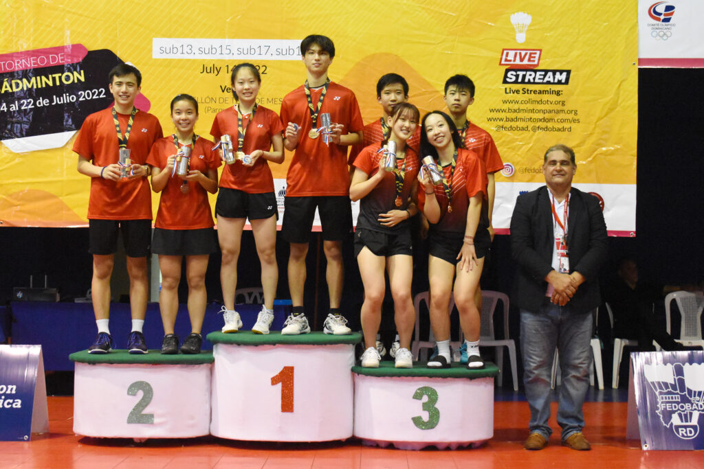 Champions – Pan Am Junior 2022 – Badminton Pan America