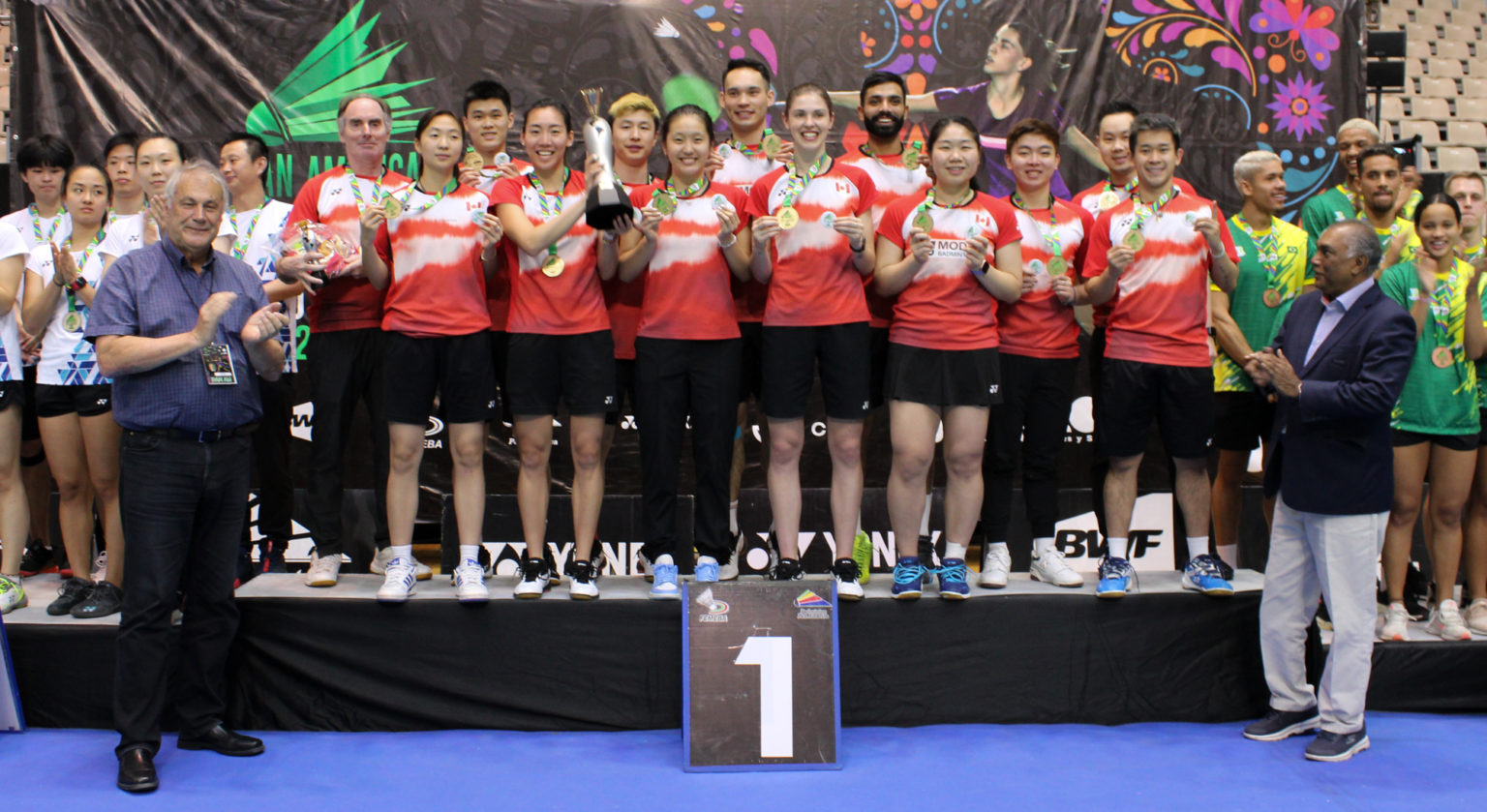 Champion Team – Pan American Cup 2023 – Badminton Pan America