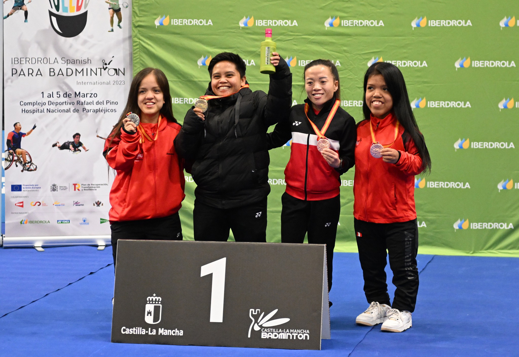 Para badminton Champions in Toledo – Spain – Badminton Pan America