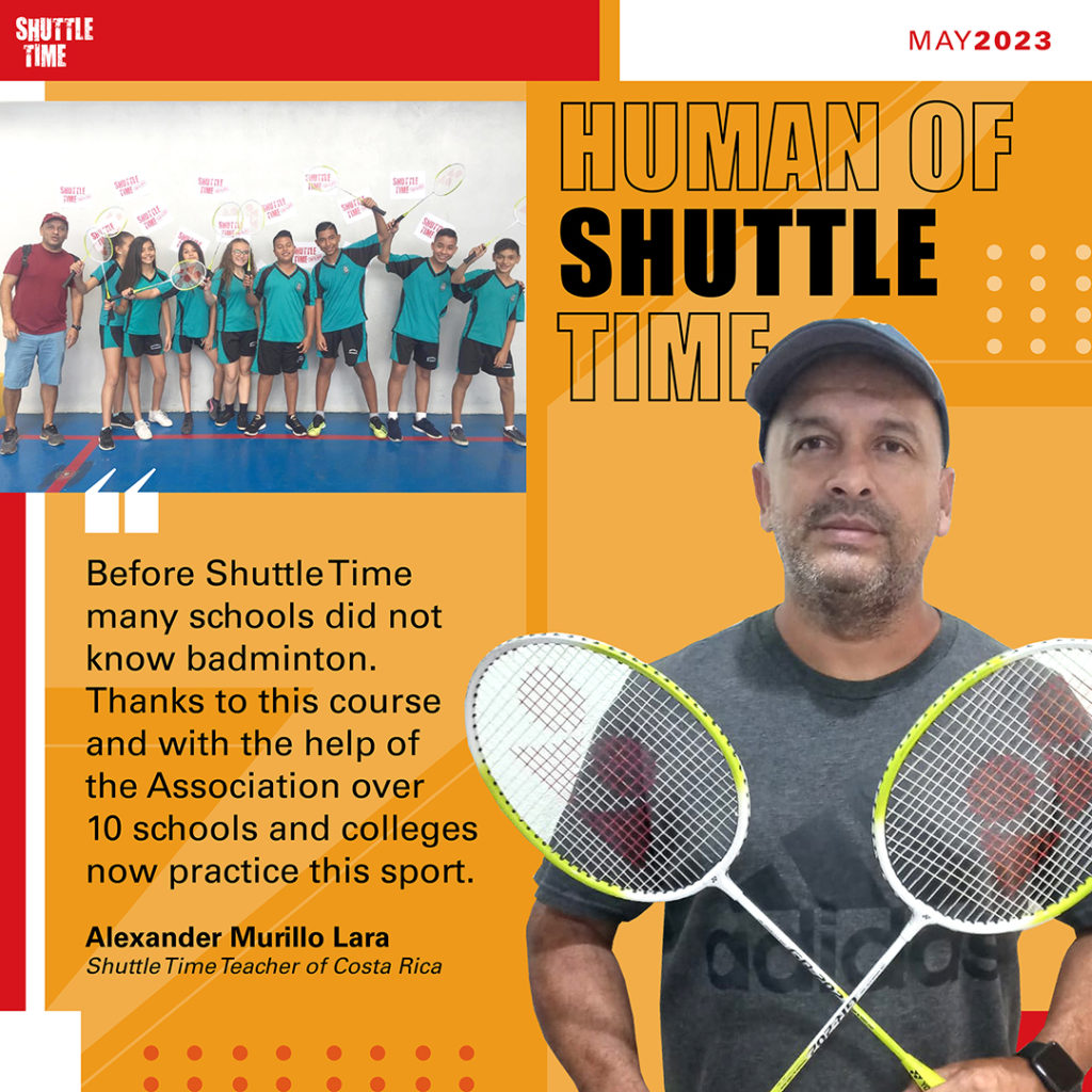 Alexander Murillo – Human of Shuttle Time – Badminton Pan America