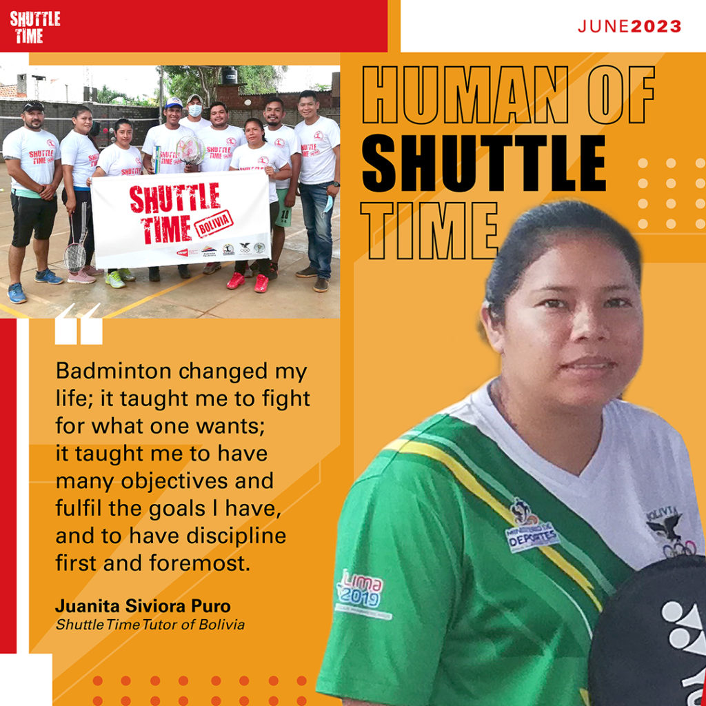 Juanita Siviora – Human of Shuttle Time – Badminton Pan America
