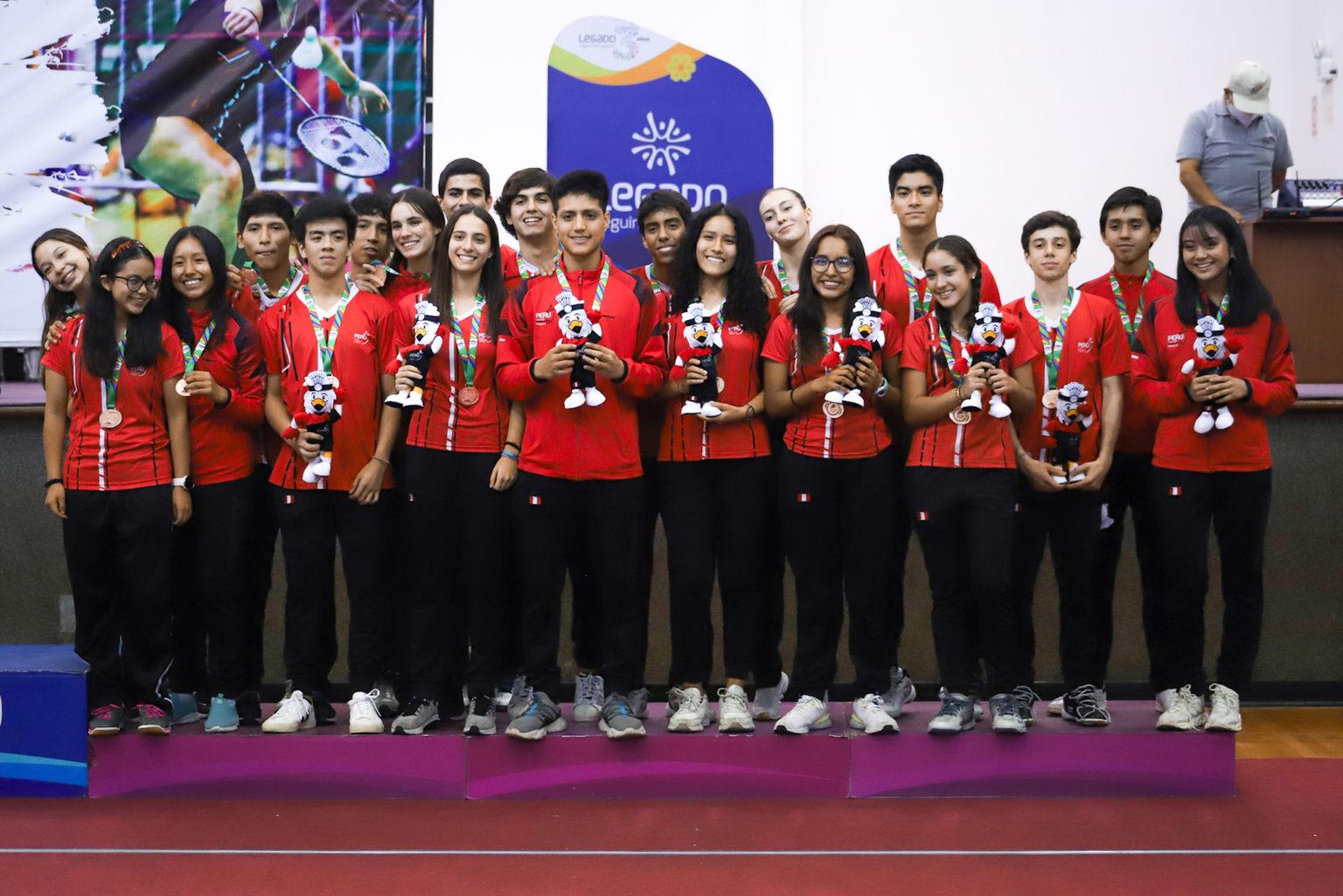 USA, Champion Team – Pan Am Junior 2023 – Badminton Pan America