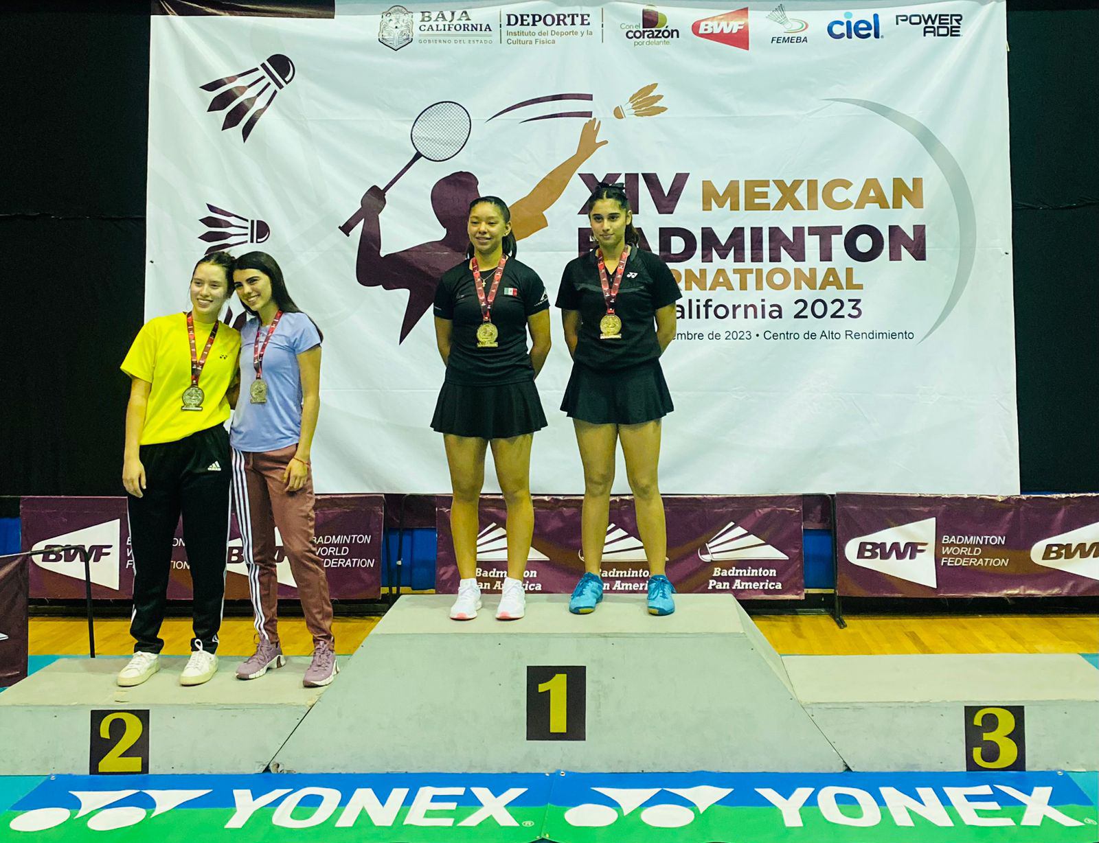 Winners in Mexico – Pan Am Circuit 2023 – Badminton Pan America