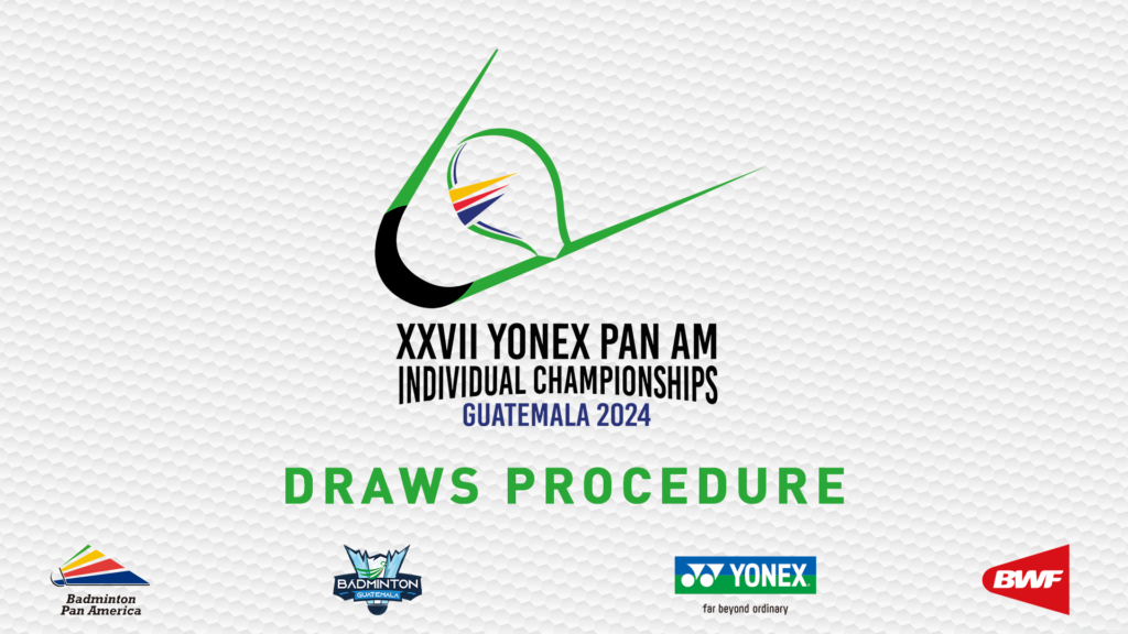 Pan Am 2024 – Draws – Badminton Pan America