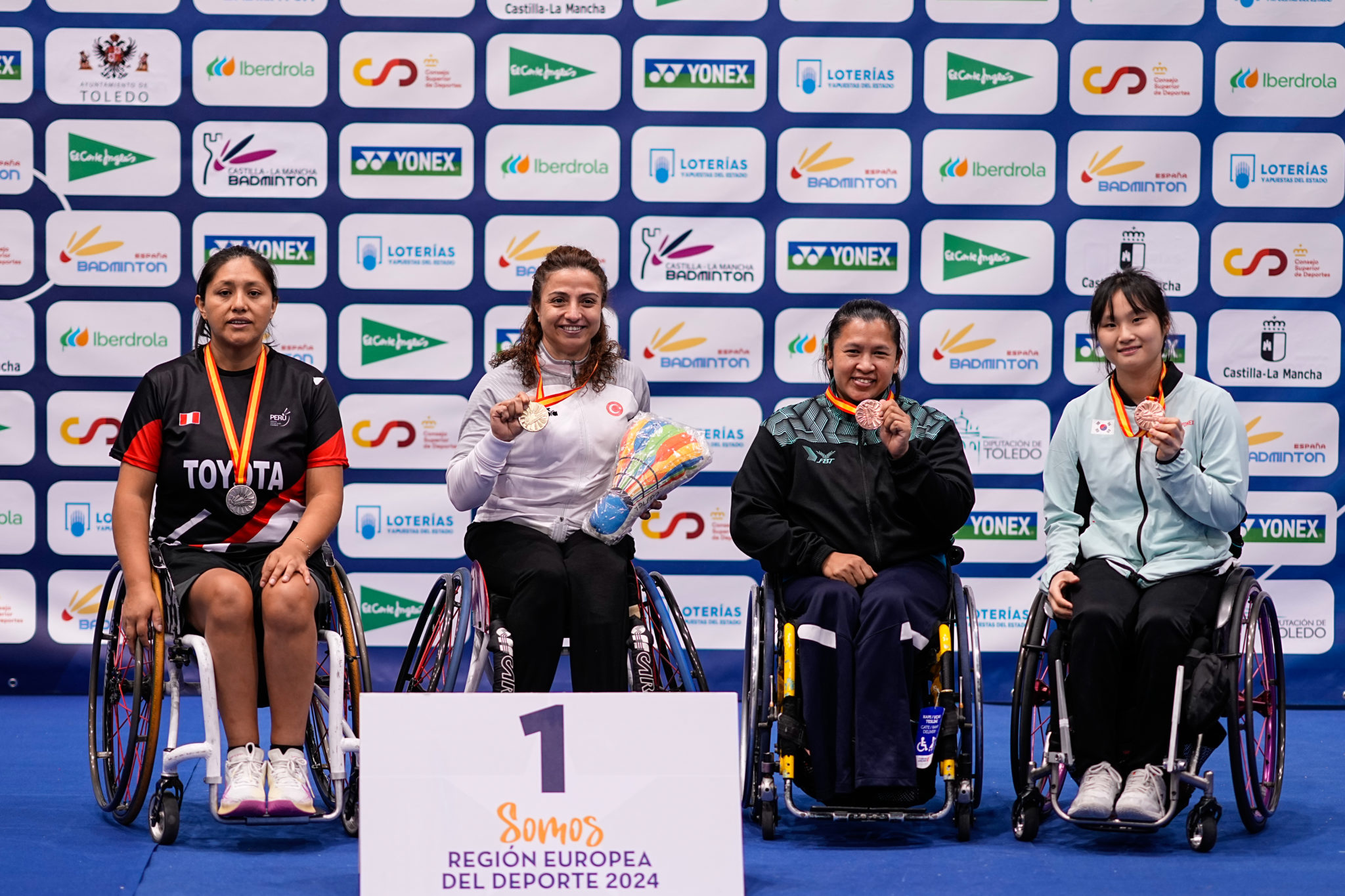 Para Badminton Winners in Spain – Badminton Pan America