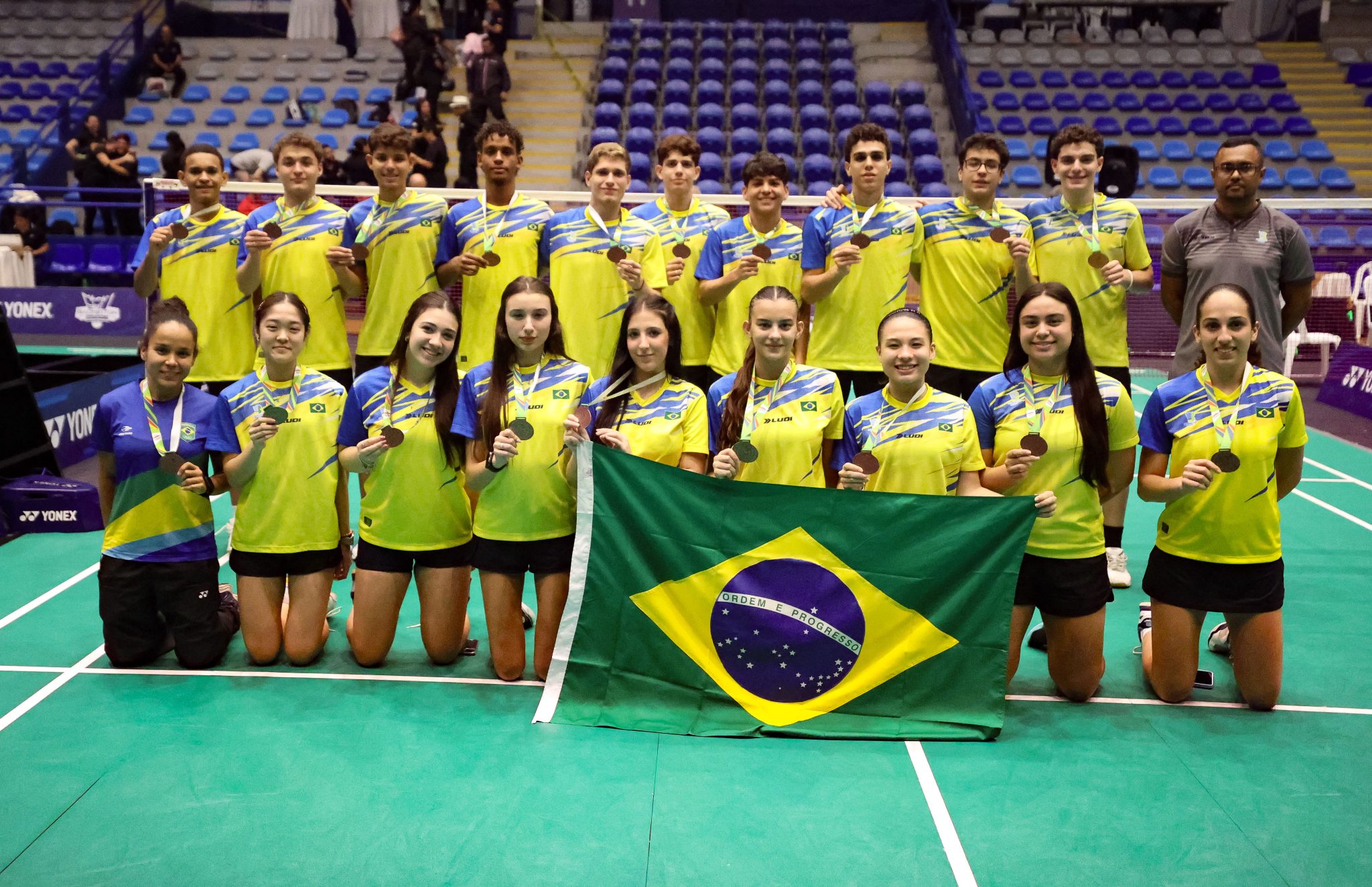 The Champion Team – Pan Am Junior 2025 – Badminton Pan America