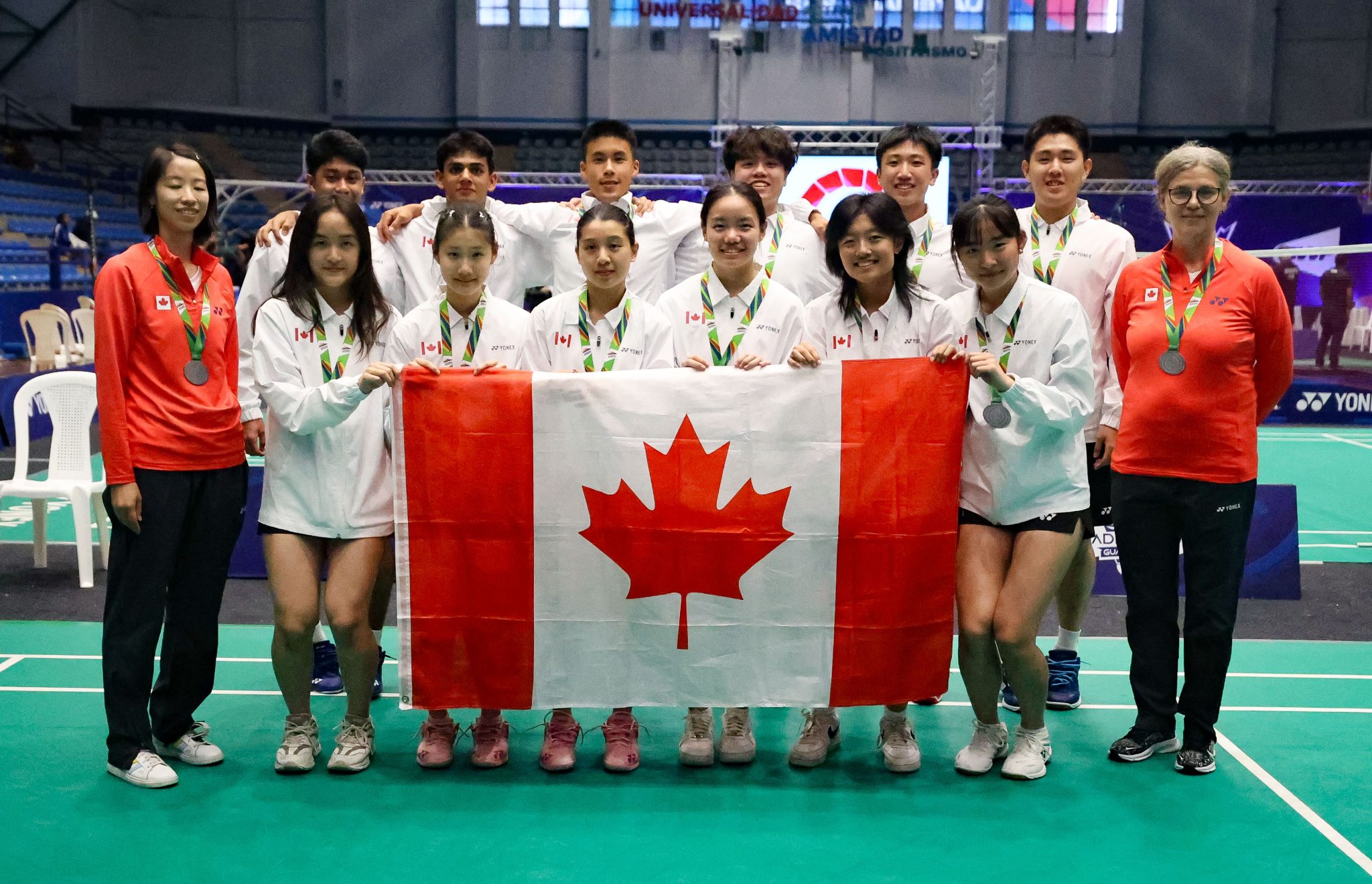 The Champion Team – Pan Am Junior 2025 – Badminton Pan America